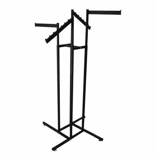 4-WAY RACK WITH 2 STRAIGHT ARMS AND 2 SLANT ARMS - Detroit Store ...