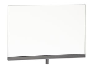 ACRYLIC SIGN HOLDER 7 X 11 - Detroit Store Fixture Co. | Custom made ...