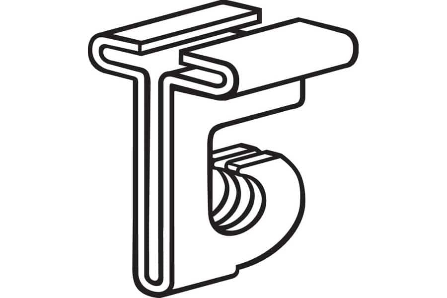 BARNACLE CEILING CLIPS 1 PIECE - Detroit Store Fixture Co. | Custom ...