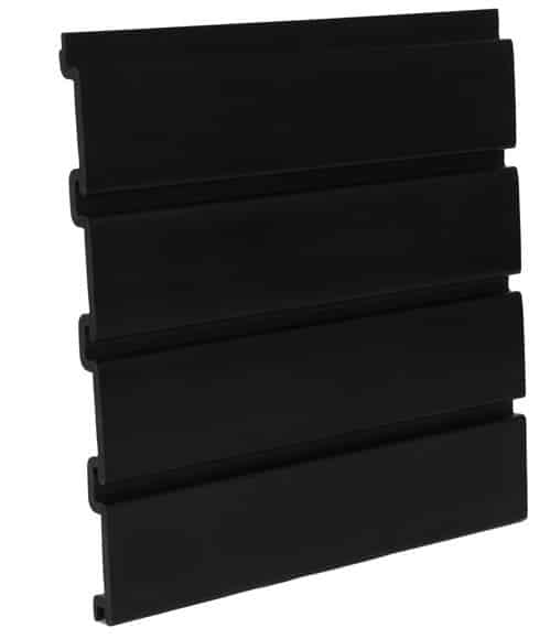 BLACK PVC SLATWALL 12X48 - Detroit Store Fixture Co. | Custom made ...