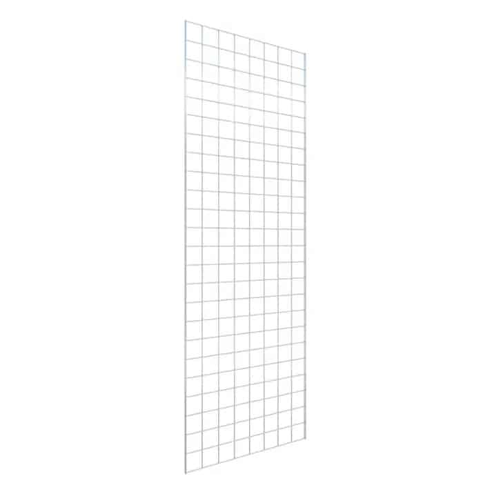 GRIDWALL PANEL 2' X 6' CHROME - Detroit Store Fixture Co. | Custom made ...
