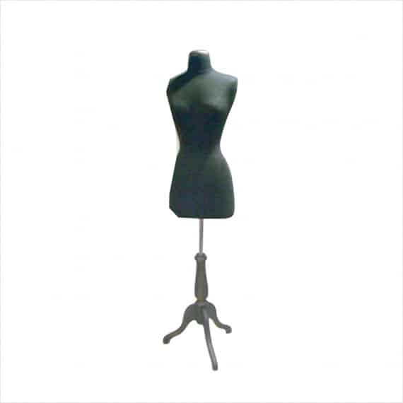 LADY DRESS FORM WITH STAND - Detroit Store Fixture Co. | Custom made ...