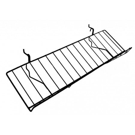 SLANTED WIRE SHELF MULTI-PURPOSE - Detroit Store Fixture Co. | Custom ...