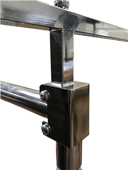 Z RACK COVER WITH SUPPORT BARS - Detroit Store Fixture Co. | Custom ...