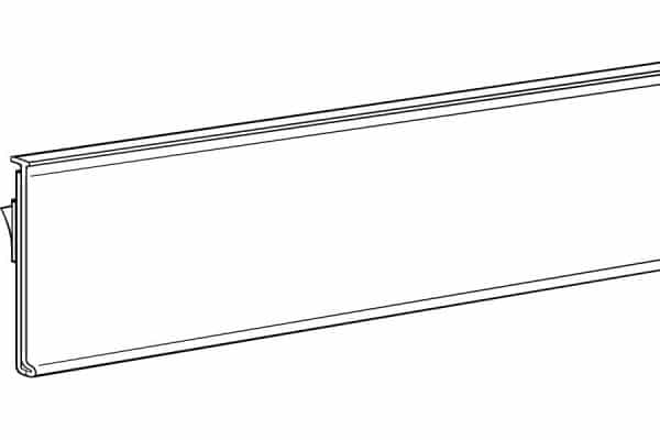 DATA STRIP WITH ADHESIVE BACK 48″ | Detroit Store Fixture